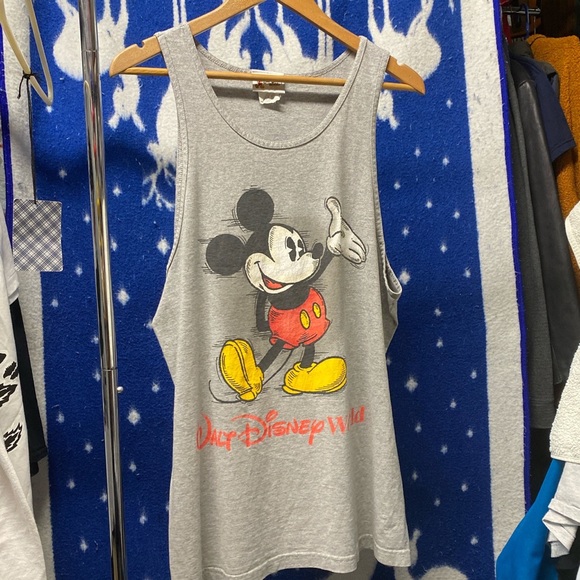 Disney | Shirts | Disney Mickey Mouse World Tank Top | Poshmark